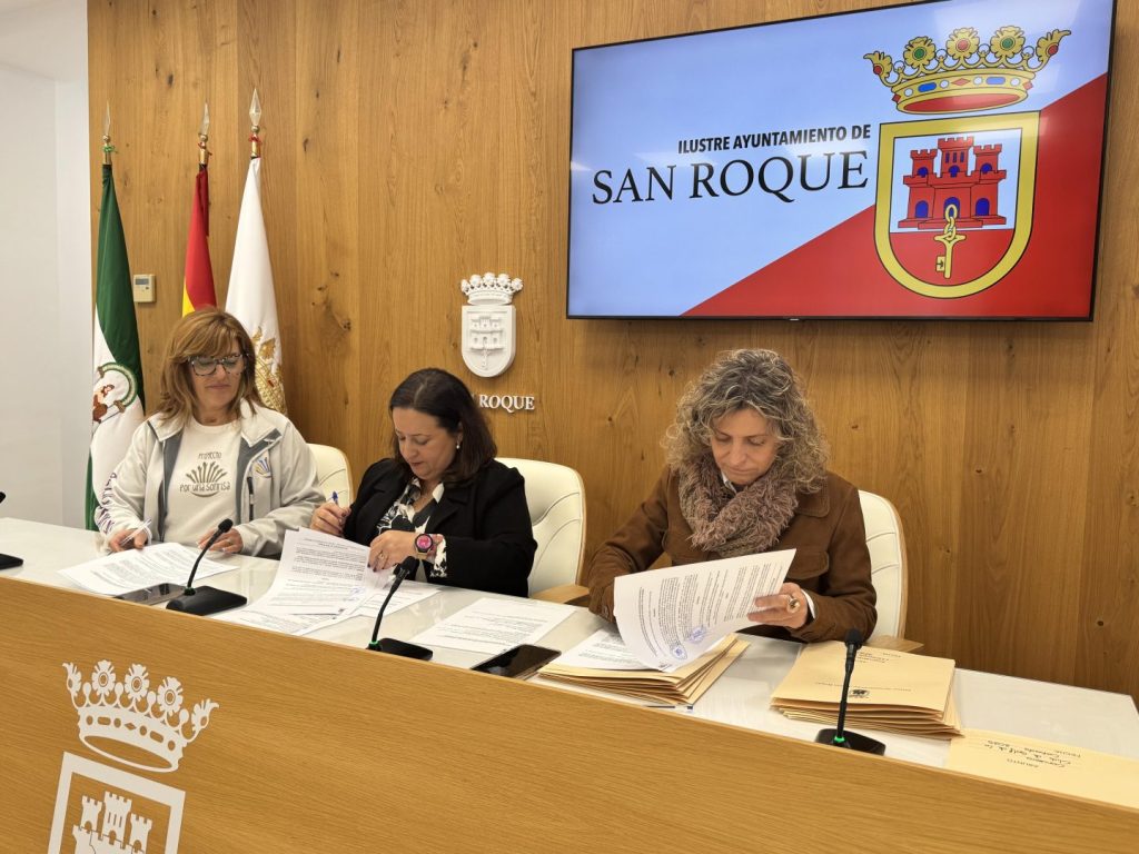 El Ayuntamiento de San Roque renueva su apoyo a la Asociación Por una ...